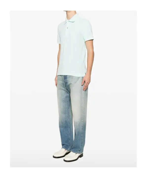 TOM FORD Short Sleeved Towelling Polo Shirt