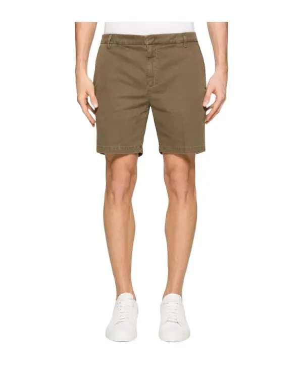 DONDUP Manheim Bermuda Shorts - Brown