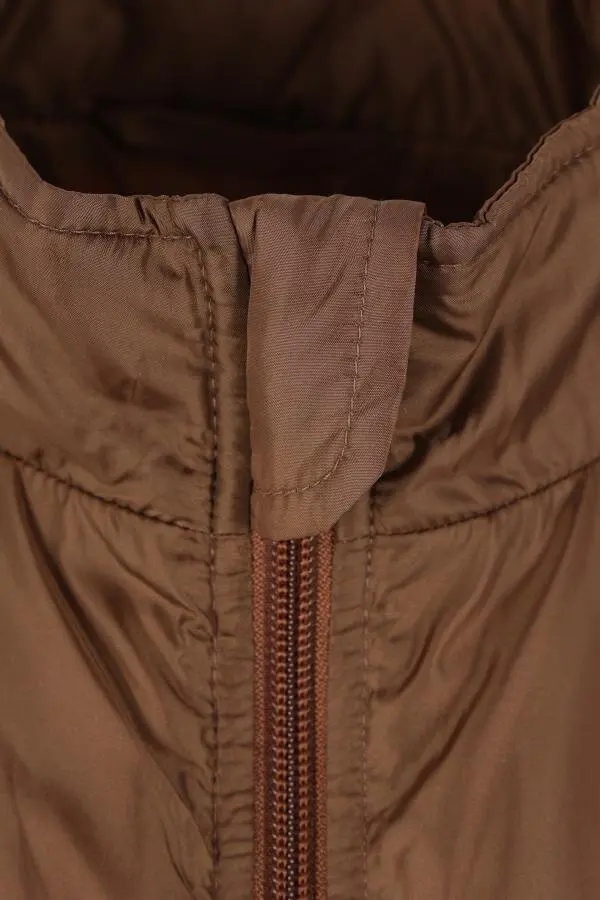 Aspesi Quilted Gilet - Brown