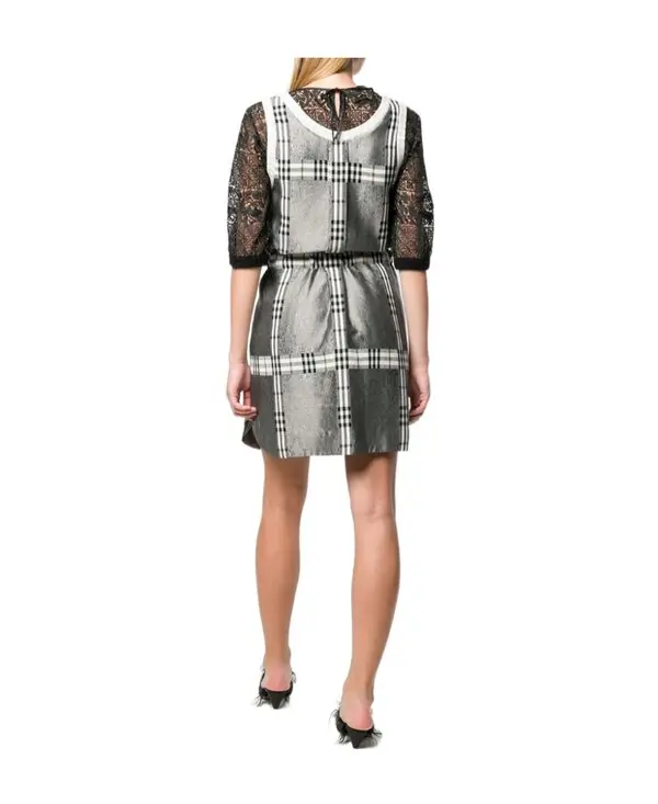 Alberta Ferretti Logo Detail Dress