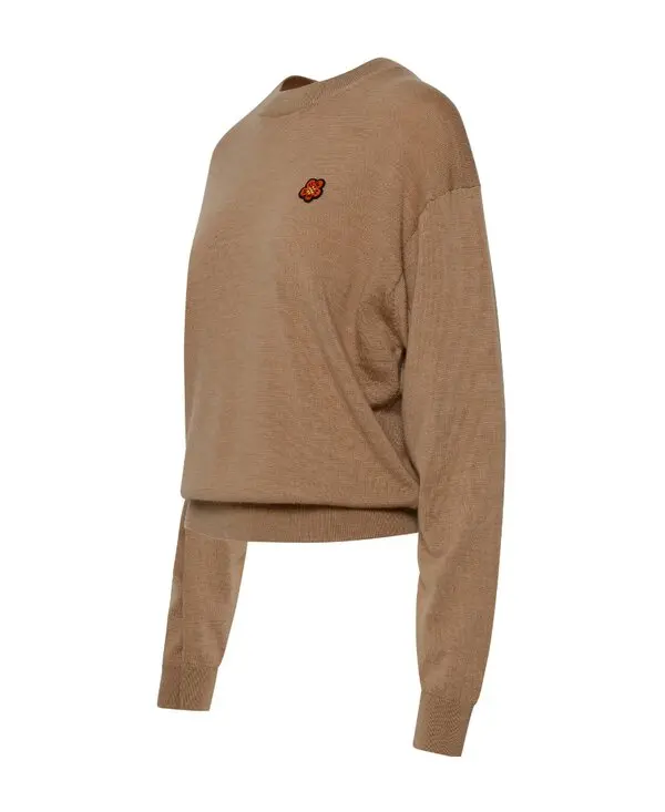 Kenzo Boke Flower Crewneck Jumper - Brown