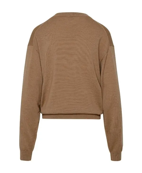 Kenzo Boke Flower Crewneck Jumper - Brown
