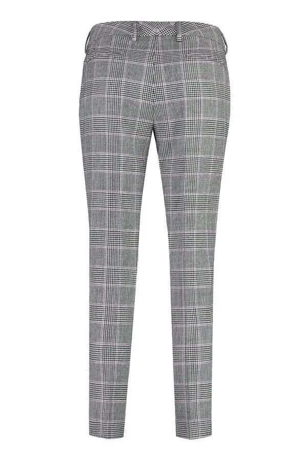 PT TORINO New York Virgin Wool Tailored Slacks - Gray