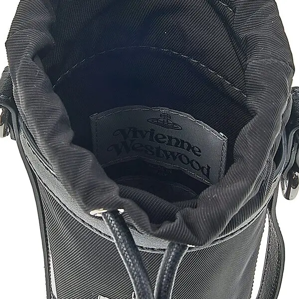 VIVIENNE WESTWOOD Logo Bucket Shoulder Bag
