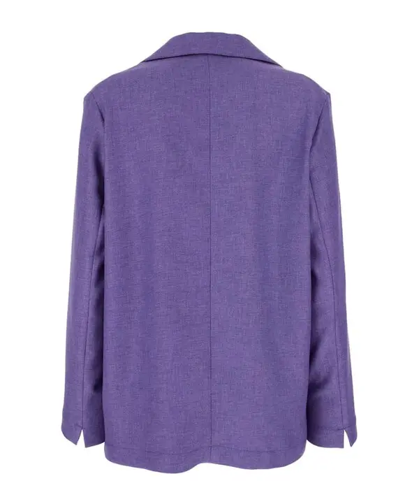 LARDINI Patch Pocket Blazer - Lavender