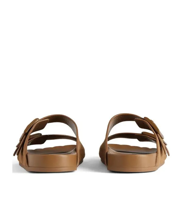 Balenciaga Sunday Buckled Sandals - Brown