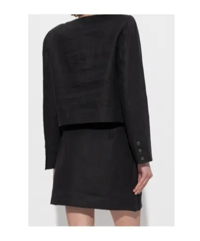 Posse Emma Button-front Linen Jacket