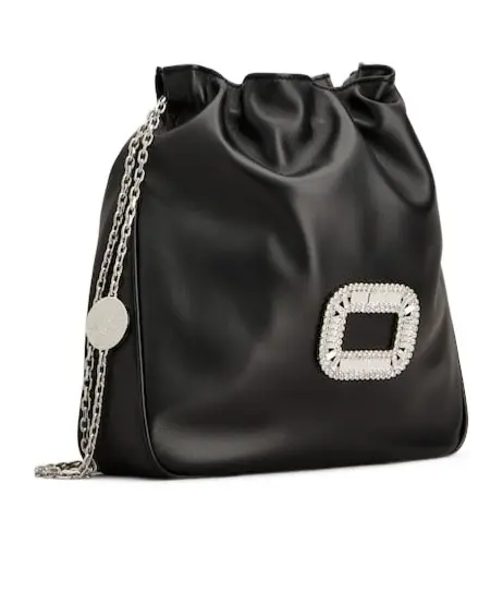 ROGER VIVIER Pilgrim Mini Bag With Crystal Buckle