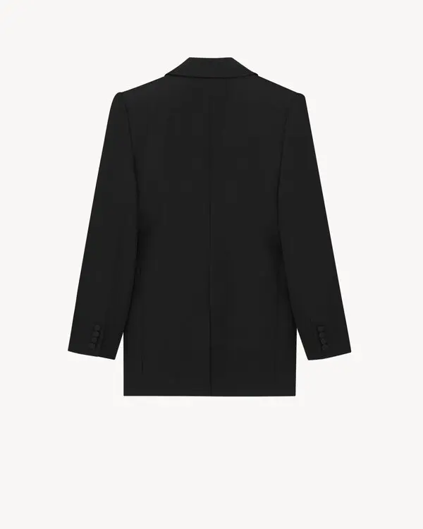 Saint Laurent Single-breasted Blazer - Black
