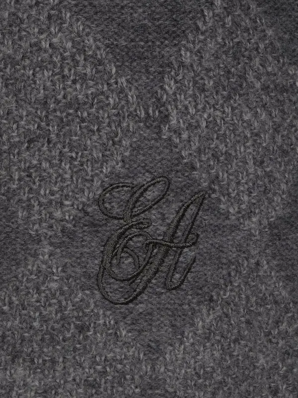 Emporio Armani Diamond-pattern Button Cardigan