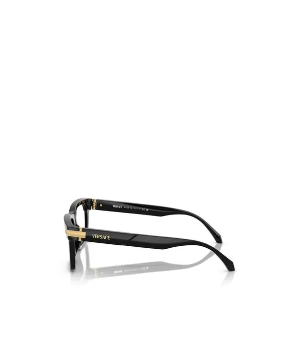 Versace Geometric Frame Eyeglasses
