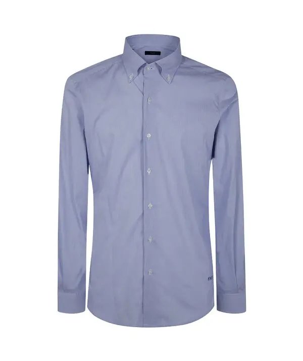 FAY Logo-embroidered Shirt