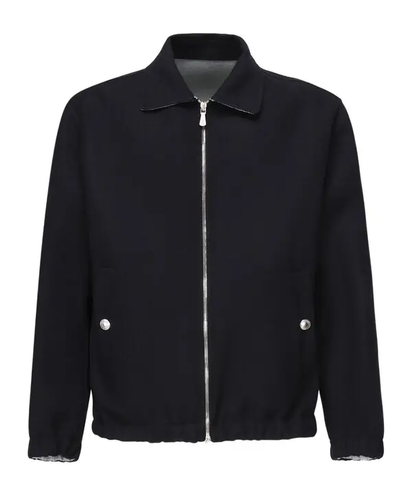 Eleventy Zip-front Drawstring Coat