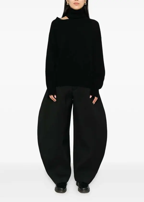 UMA WANG Button Detailed Casual Trousers