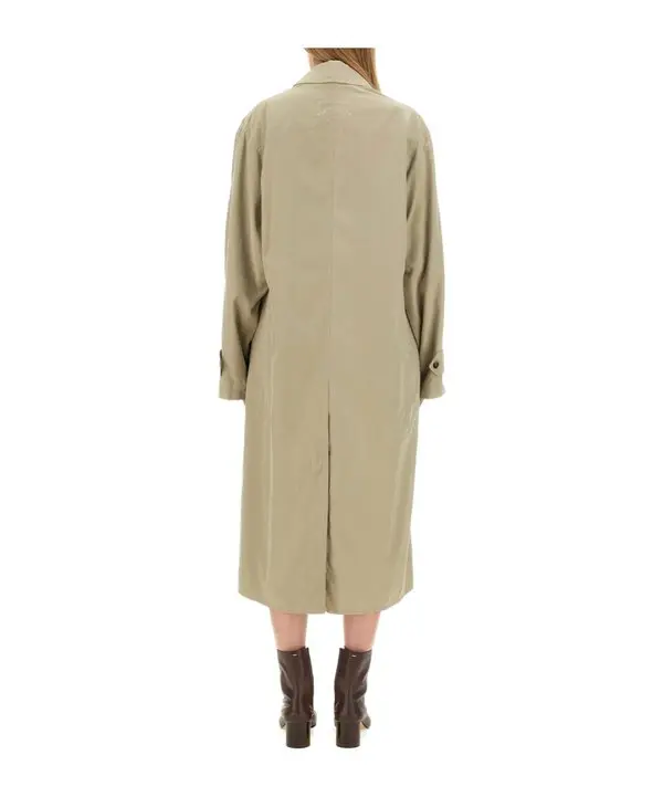 MAISON MARGIELA Peached Trench Coat - Nude