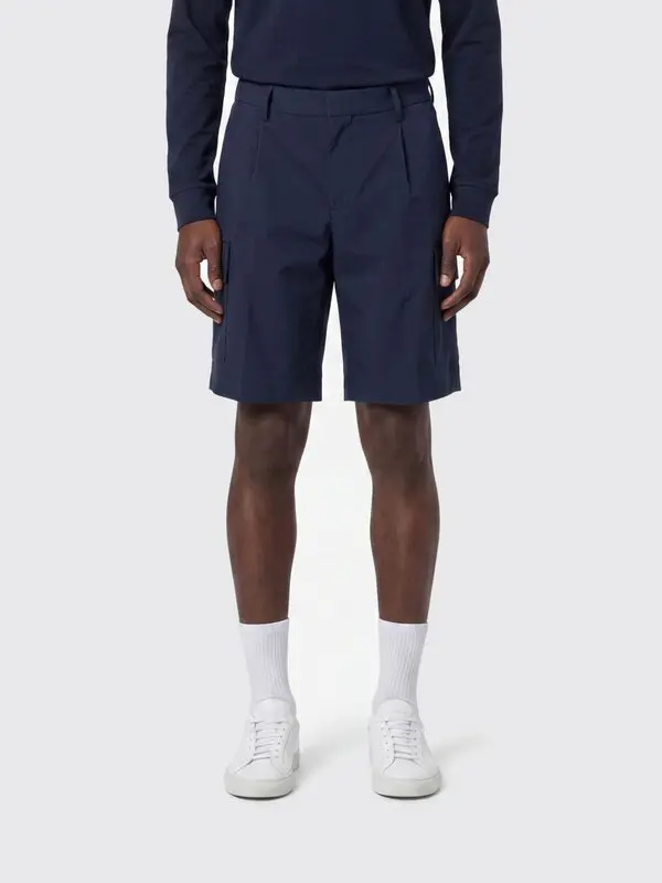 K-WAY Knee-length Cargo Shorts - Blue