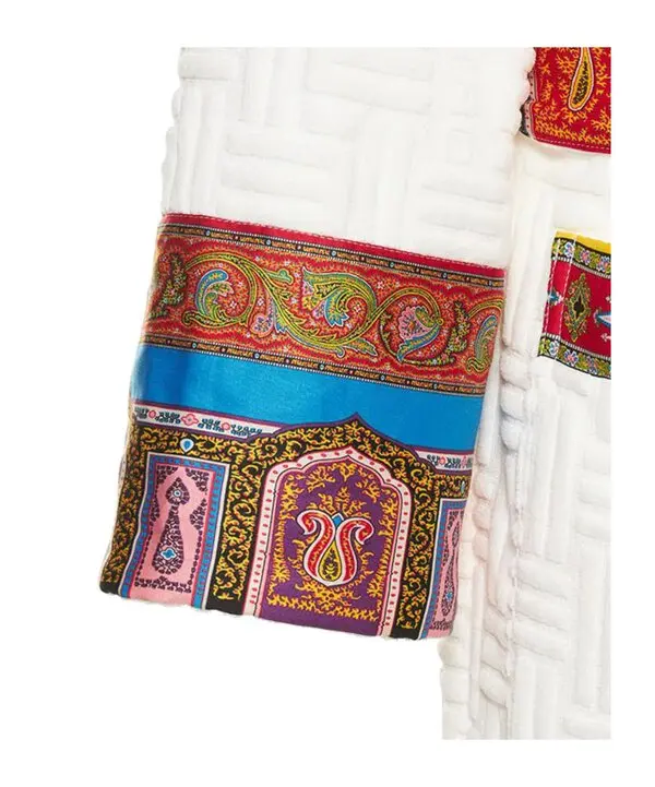 Etro Paisley Printed Kimono Bathrobe