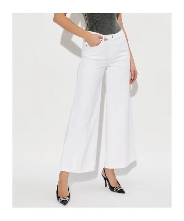 DIESEL® D-akemi Pleated Flared Jeans