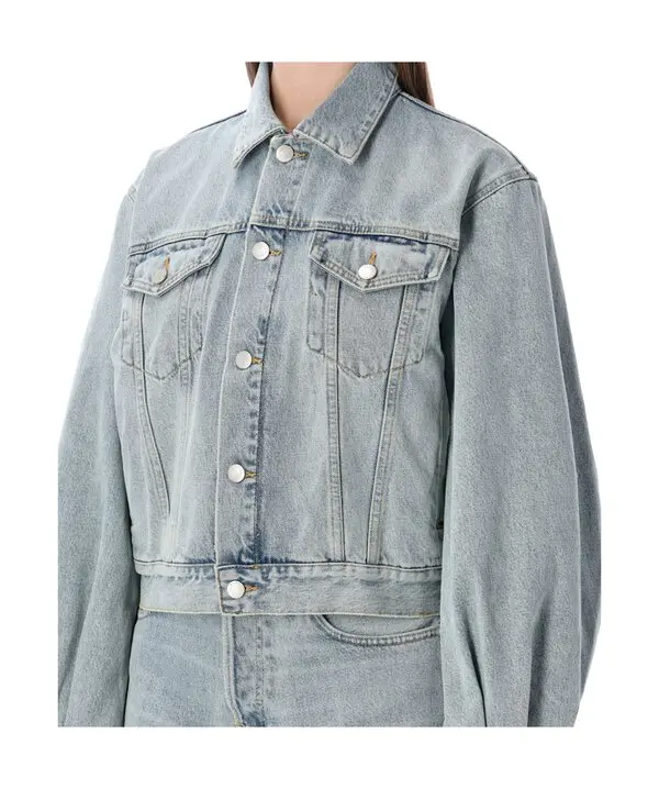 HAIKURE Simon Denim Jacket - Gray