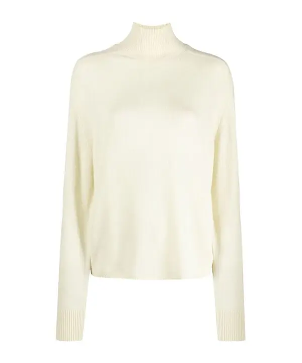 FORTE_FORTE High-neck Fine-knit Jumper