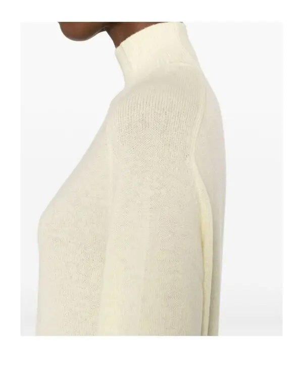 FORTE_FORTE High-neck Fine-knit Jumper