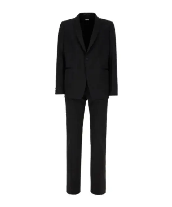 Dries Van Noten Long-sleeved Suit Jacket And Trousers Set