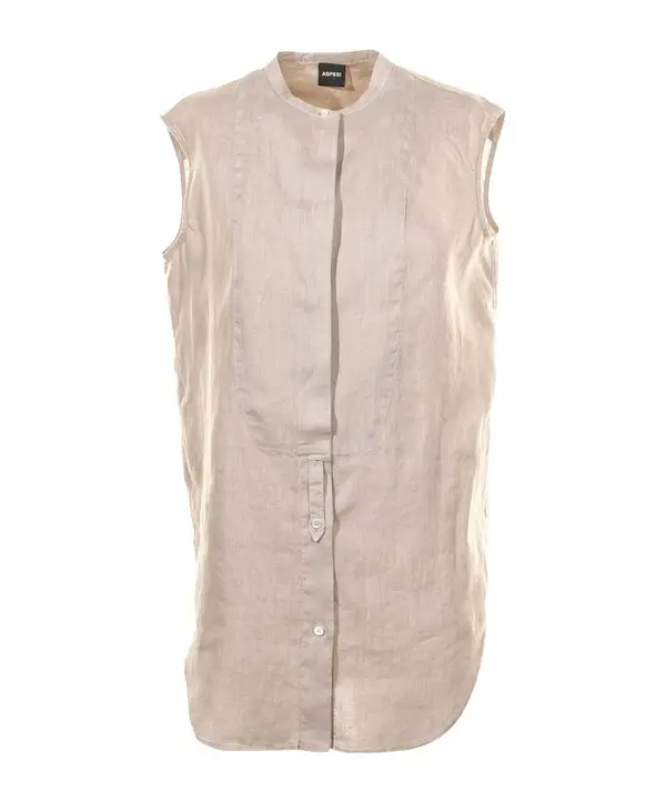 Aspesi Sleeveless Buttoned Top