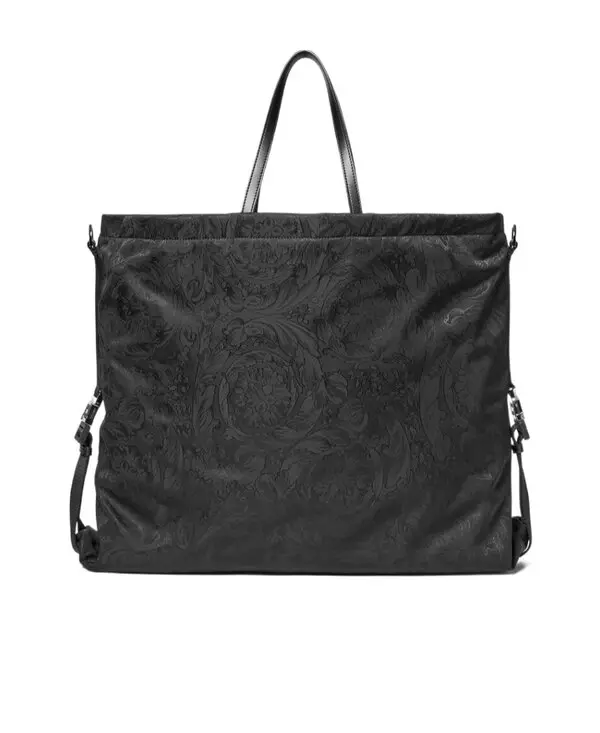 Versace Logo-patch Tote Bag