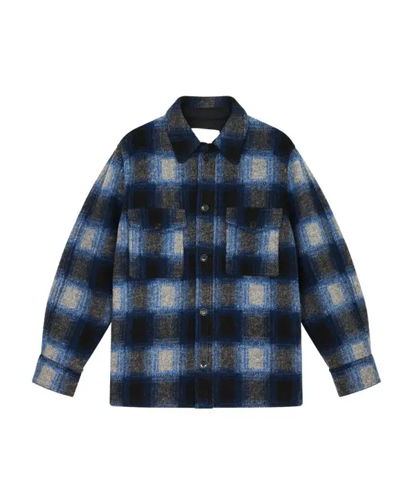 Isabel Marant Étoile Checked Long-sleeved Shirt