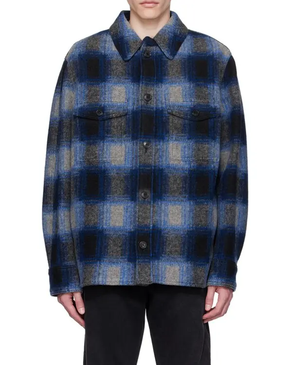 Isabel Marant Étoile Checked Long-sleeved Shirt