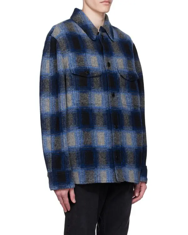 Isabel Marant Étoile Checked Long-sleeved Shirt