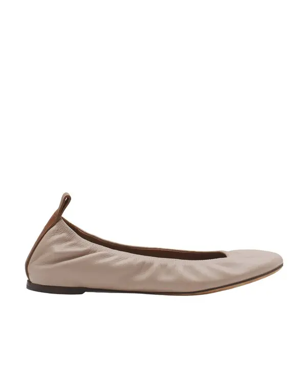 LANVIN Ballerina Flat - Nude