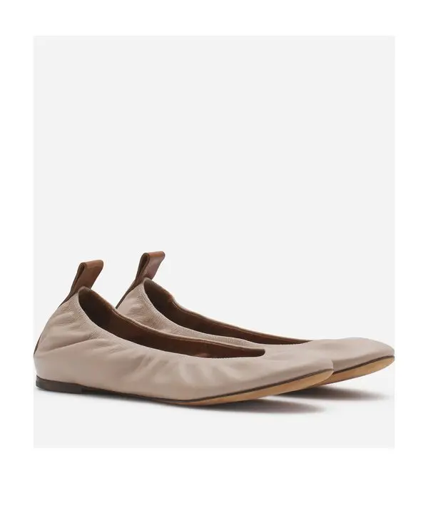 LANVIN Ballerina Flat - Nude