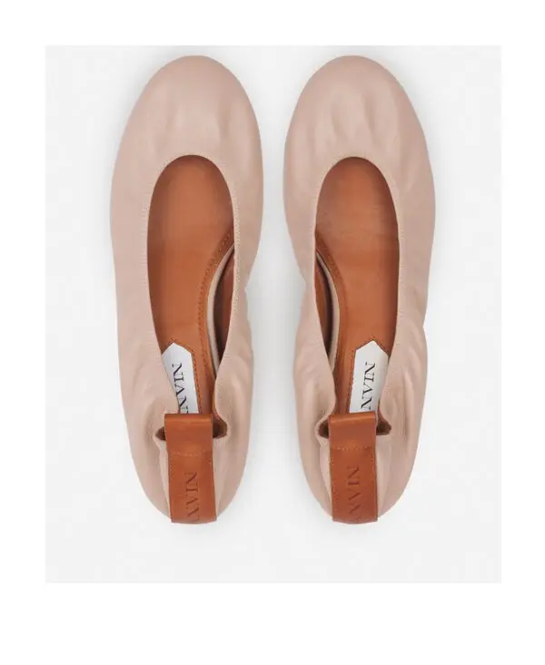 LANVIN Ballerina Flat - Nude