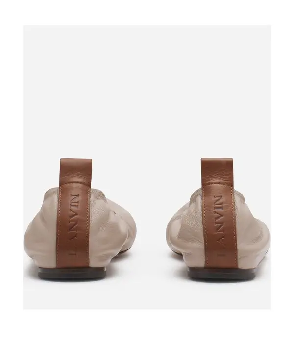 LANVIN Ballerina Flat - Nude