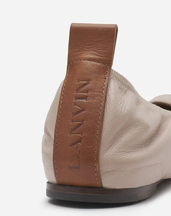 LANVIN Ballerina Flat - Nude