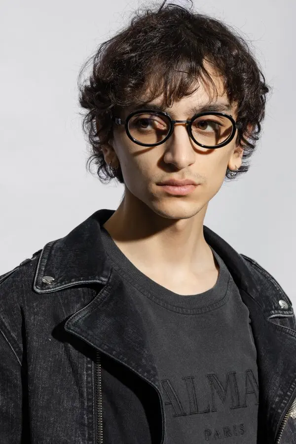 Balmain Oval Frame Eyeglasses