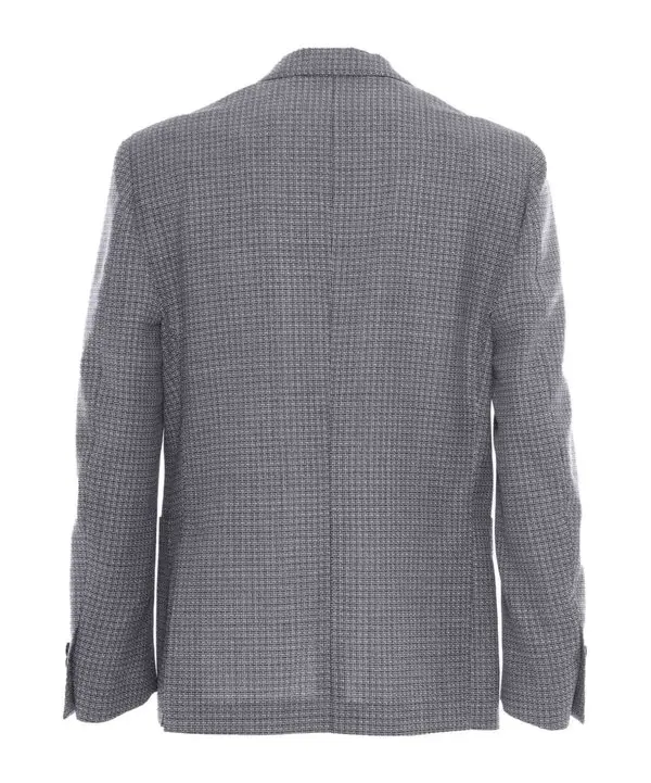 LARDINI Single-breasted Tailored Blazer - Gray