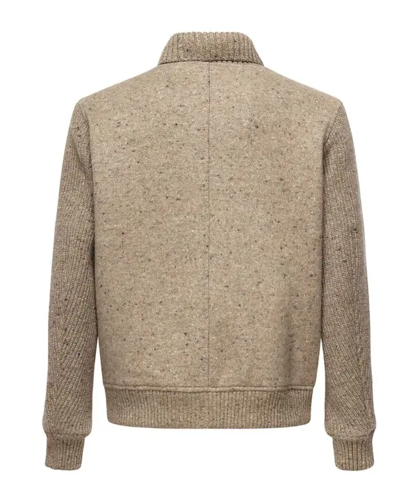 Eleventy Ribbed Cuff Jacket