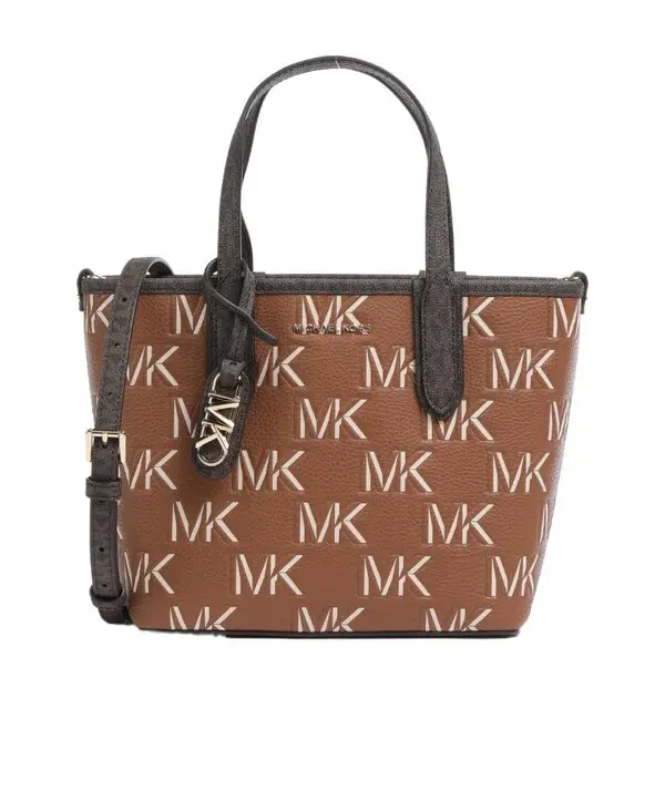Michael Kors Eliza Logo Embossed Tote Bag