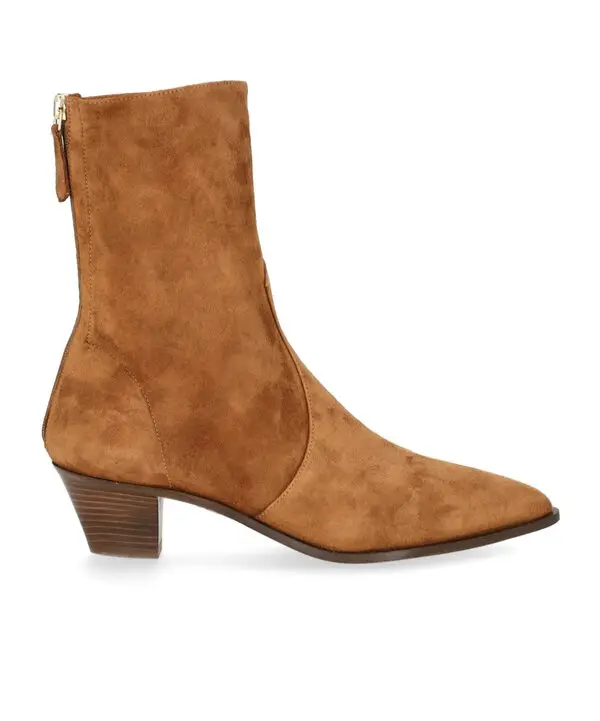 AQUAZZURA Brunswick Suede Ankle Boots