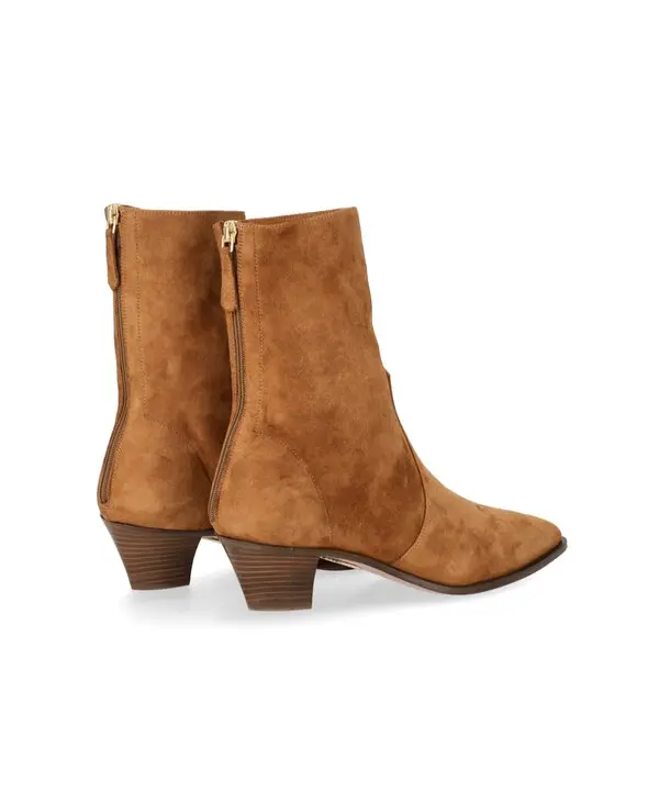 AQUAZZURA Brunswick Suede Ankle Boots