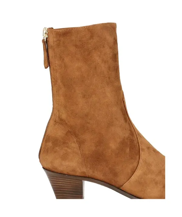 AQUAZZURA Brunswick Suede Ankle Boots