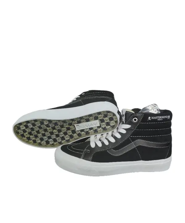 MASTERMIND WORLD Skull Pattern High-top Sneakers