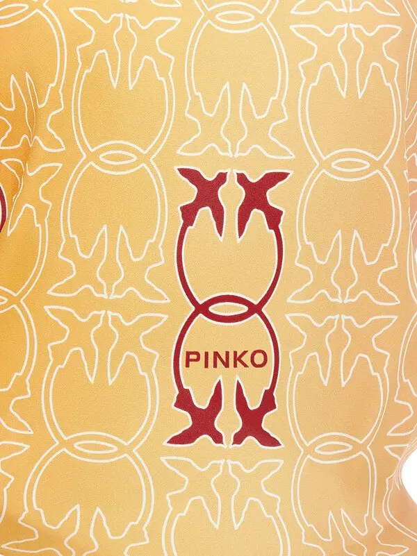 Pinko Sleeveless Tie Beach Cover-up - Nude