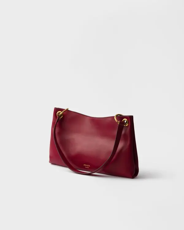Prada Etude Leather Shoulder Bag