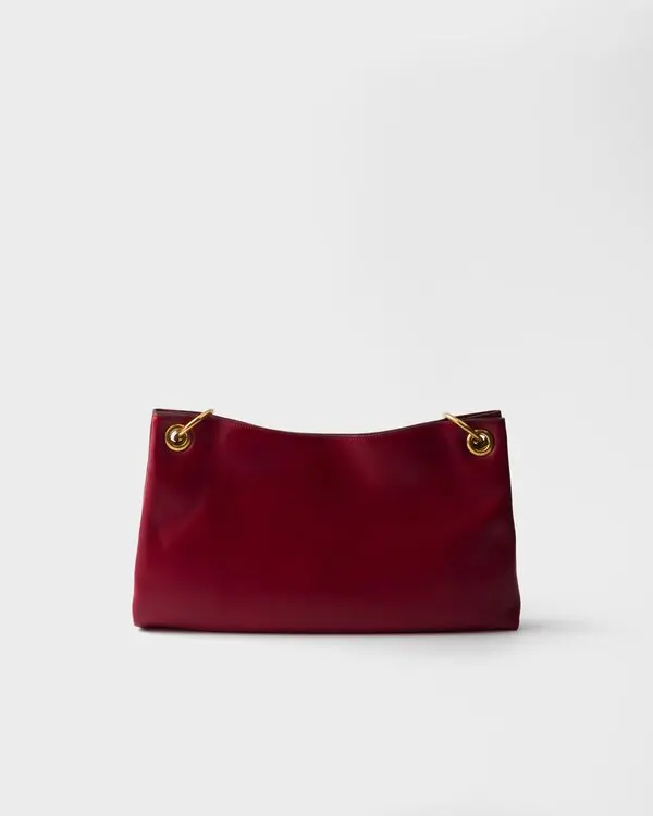 Prada Etude Leather Shoulder Bag