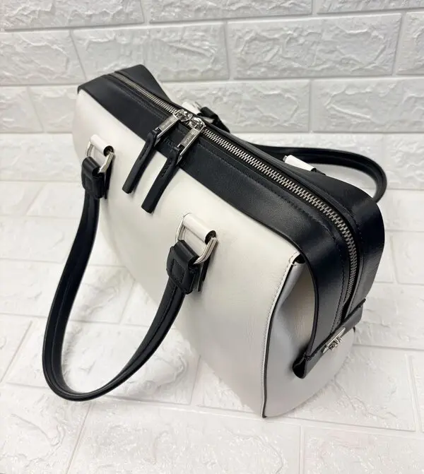 Sportmax Zippered Shoulder Bag - Gray