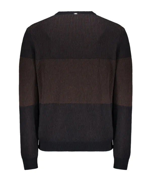 Herno Block Stripe Knitted Sweater