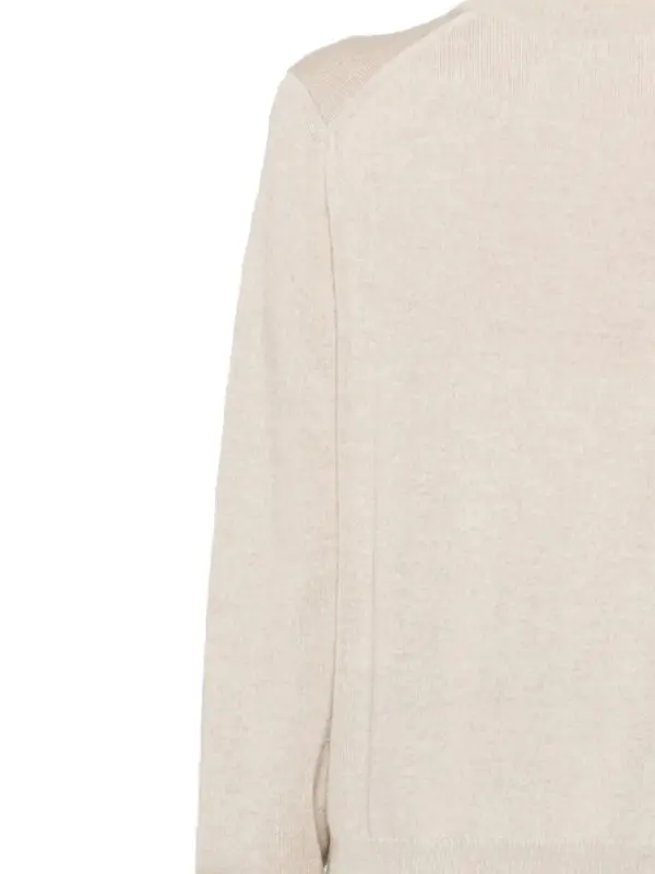 Maison Kitsuné Baby Fox Crew Neck Jumper - White